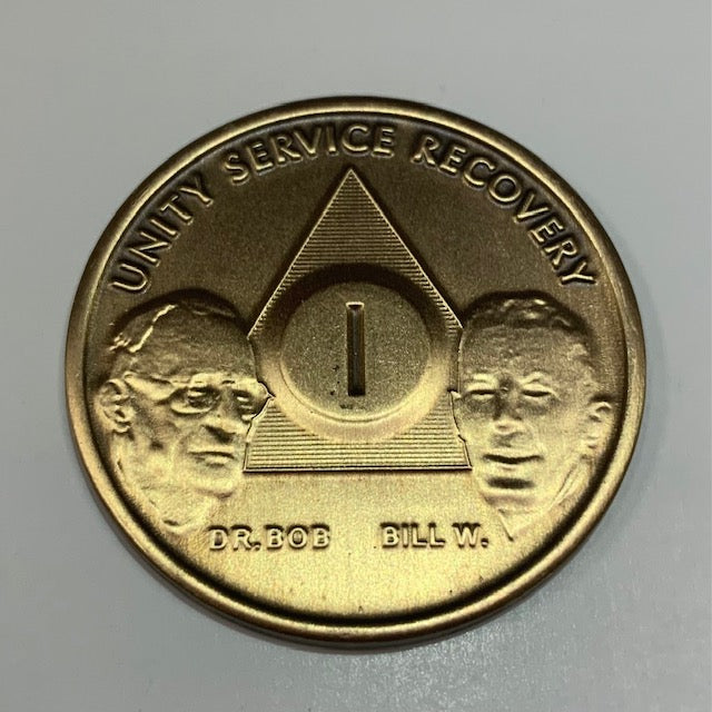 1 Year Bronze Founders Recovery Chip – LA Central Office